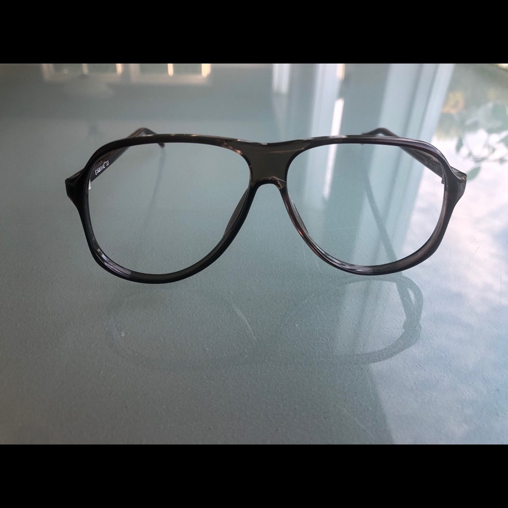 Vintage Esquire Pilot Shape Eyeglass Frames - Gem